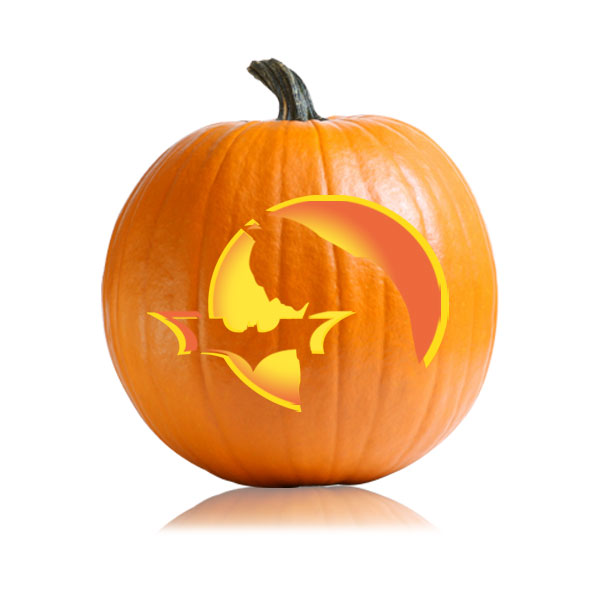 Batman Pumpkin Carving Stencil Pattern