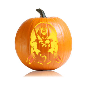 Conan the Barbarian Pumpkin Carving Stencil - Ultimate Pumpkin Stencils