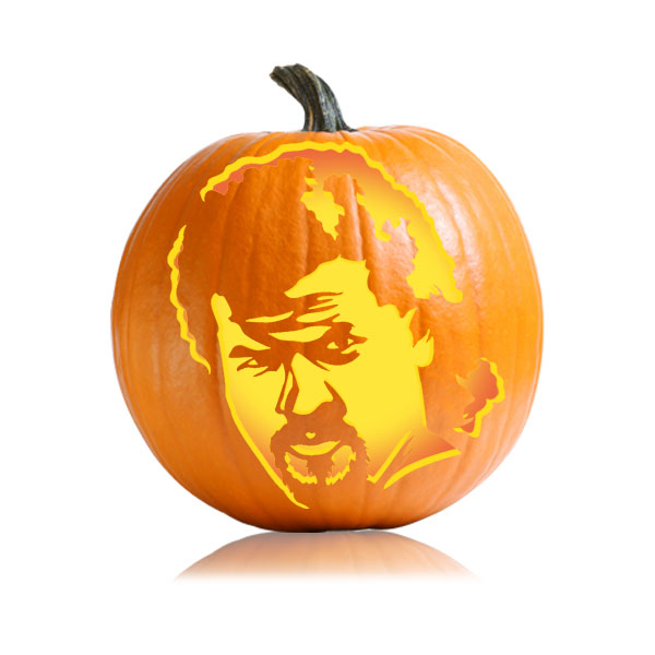 Big Red Balls Pumpkin Stencil Ultimate Pumpkin Stencils
