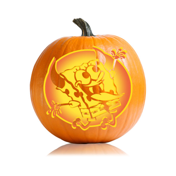 Spongebob Pumpkin Carving Templates